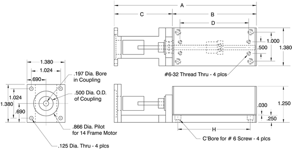 Lead Screw Actuators and Lead Screw Stages Products