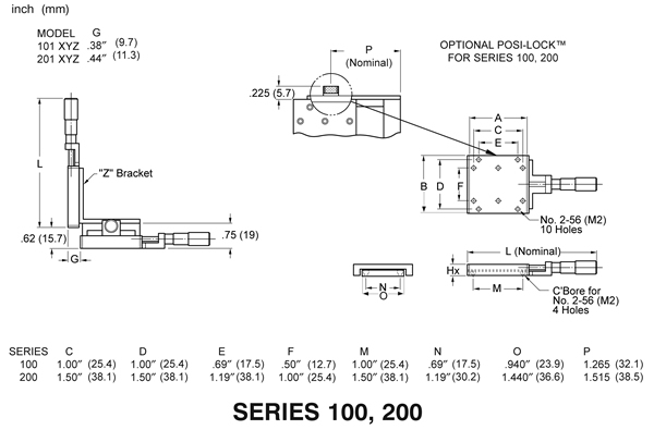 Micrometer Positioning Stages Products
